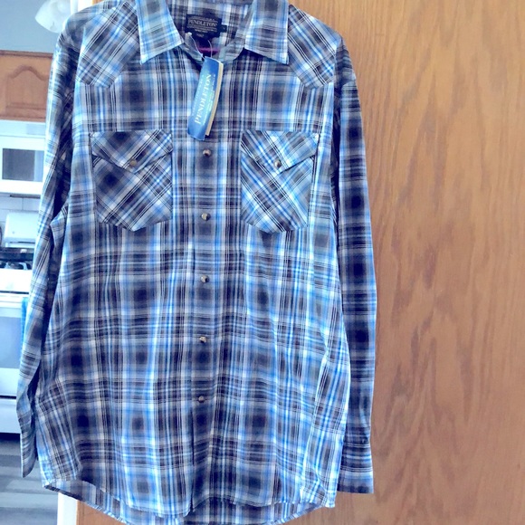 Pendleton | Shirts | Mens Original Pendleton Snap Up Frontier Shirt ...